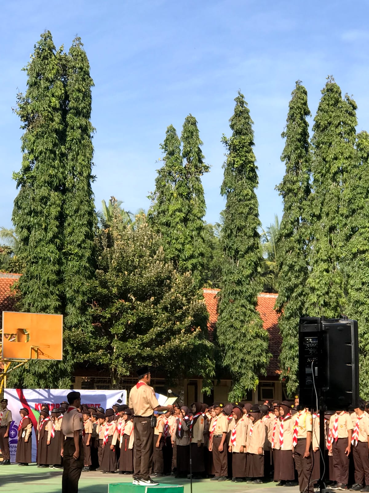 UPACARA HUT PRAMUKA KE-62, SMA MIRIT SIAP WUJUDKAN PRAMUKA PROFESIONAL ...